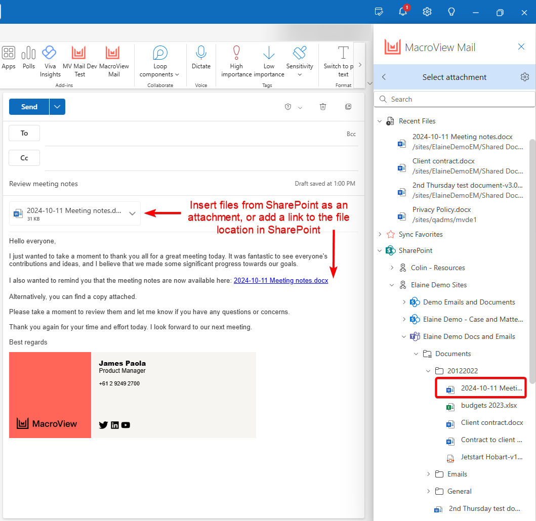 Install MacroView Mail – MacroView