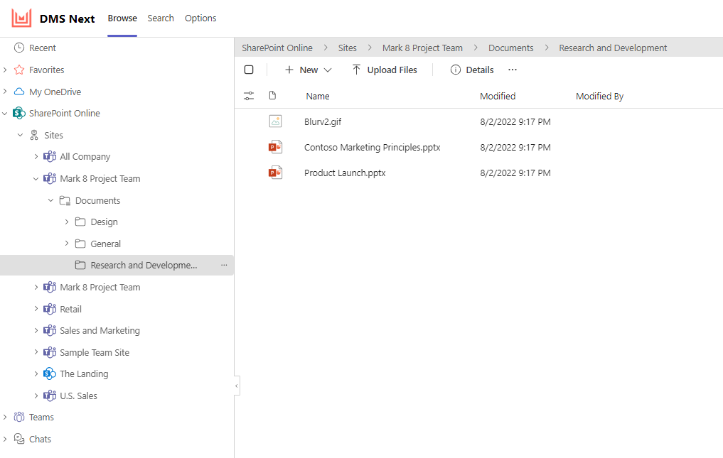 Navigate with DMS Next – MacroView