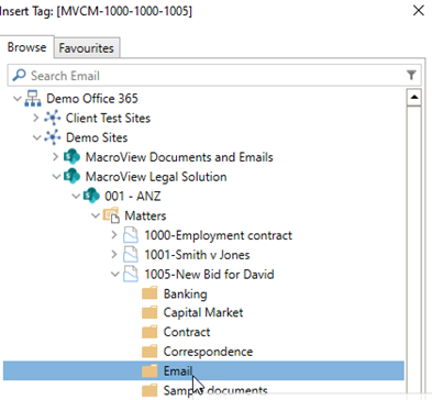 Saving emails to SharePoint in Outlook Classic using MacroView Managed Filing – MacroView