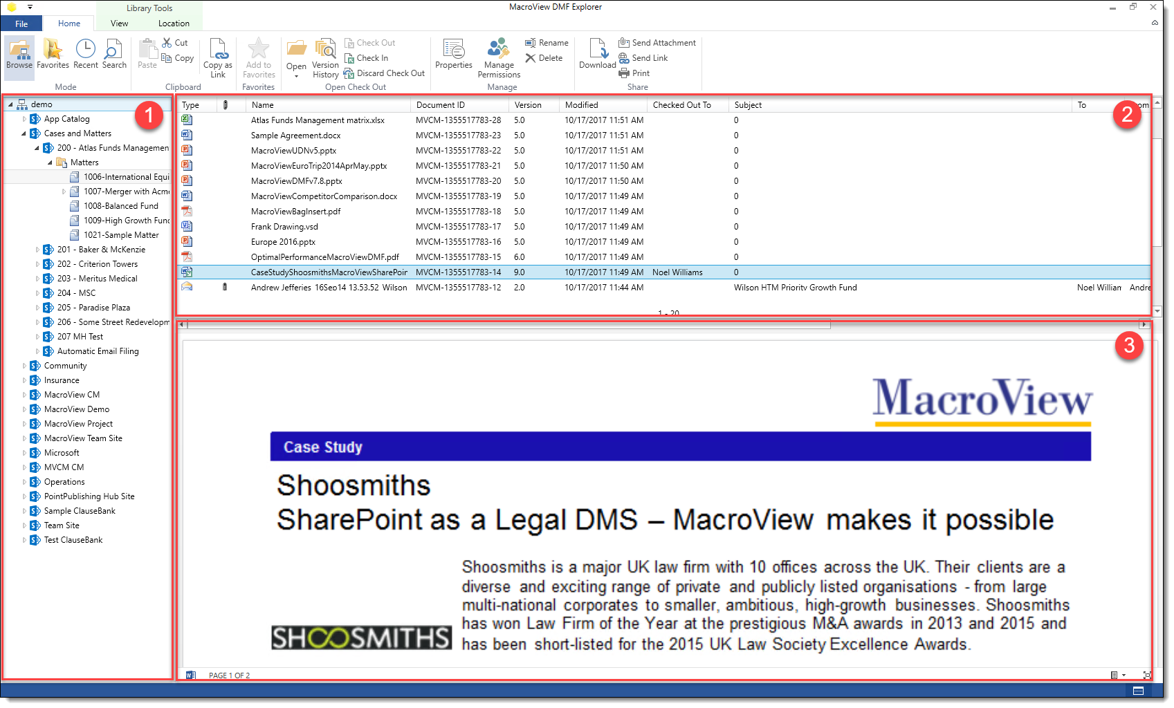 Browsing your SharePoint environment – MacroView