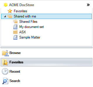 View files and locations that are 'Shared with me' – MacroView