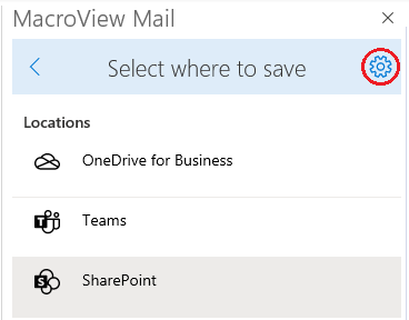 MacroView Mail Settings – MacroView