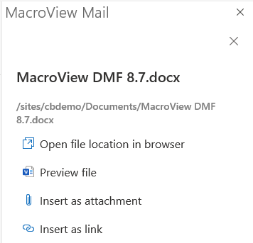 How to insert an attachment in Outlook – MacroView