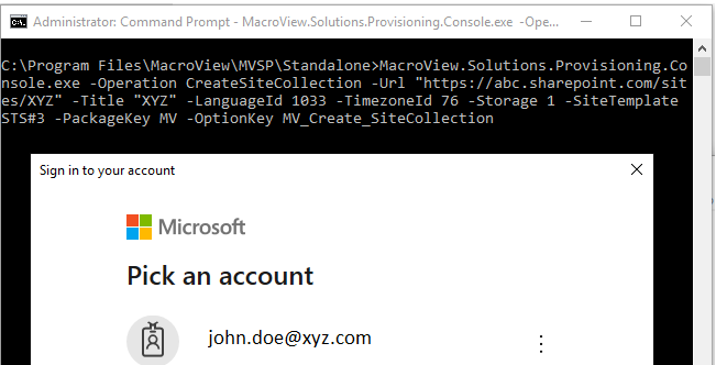 Provisioner Part 7 Execute A Single Command Macroview 