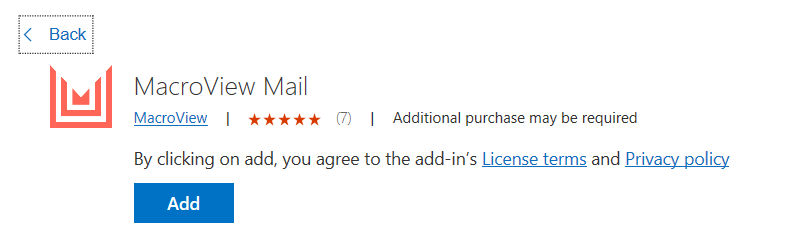 Install MacroView Mail – MacroView