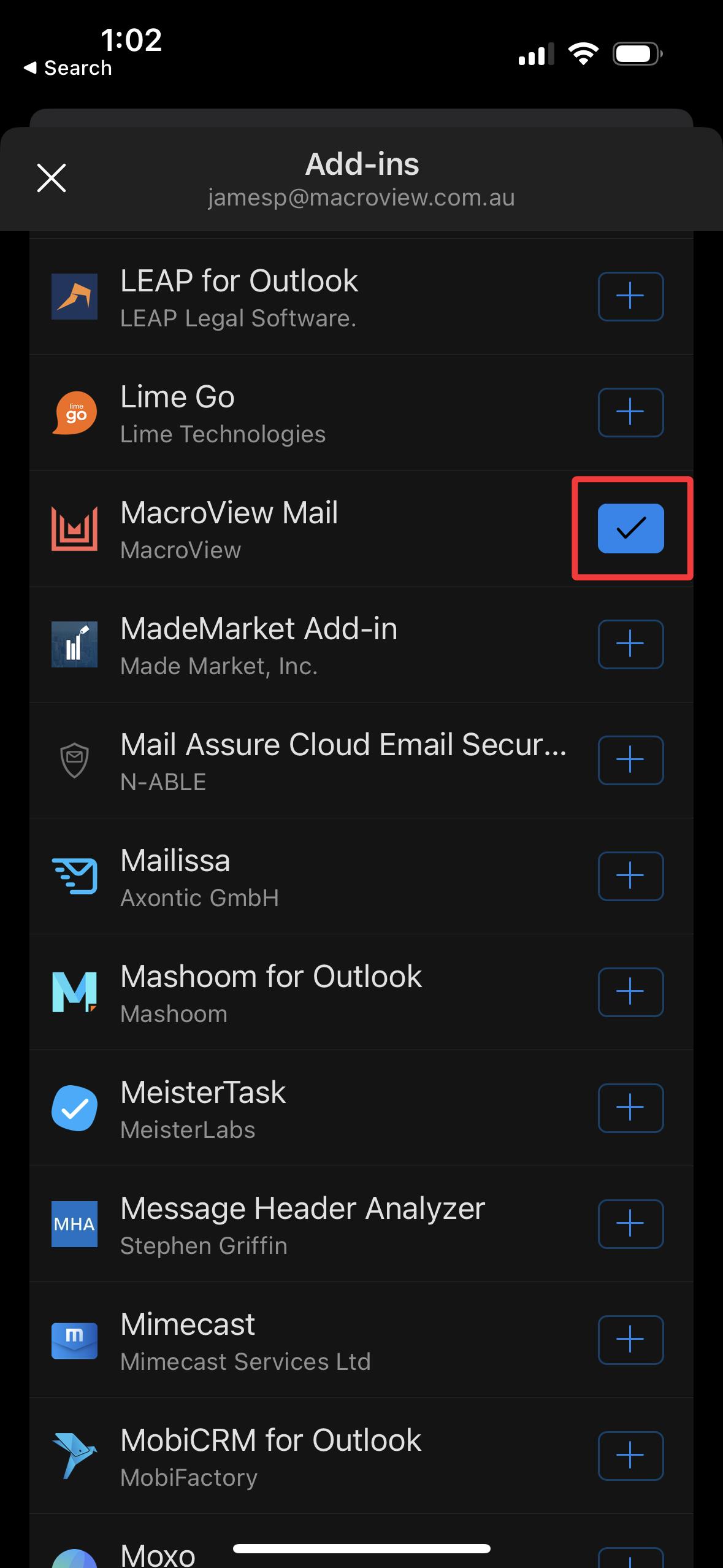 Install MacroView Mail – MacroView